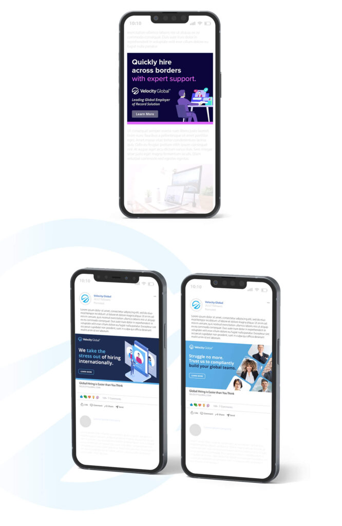 Velocity LinkedIn & Animated Display Ads — Richmond Concept
